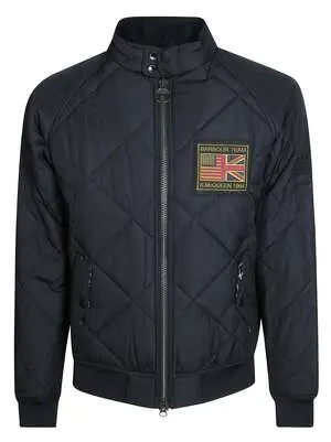 BARBOUR INTERNATIONAL Quilted Merchant Jacket - Nero