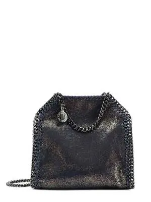 Stella McCartney Mini Top Handle Chain Shoulder Bag - Blu
