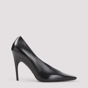 Balenciaga Leather D'orsay Pumps - Black