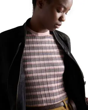 Prada Striped Cashmere And Silk Sweater