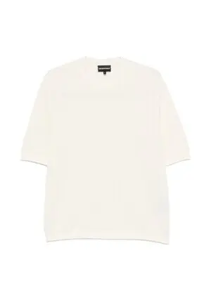 Emporio Armani Cotton Crewneck Sweater