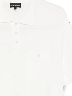 Emporio Armani Knitted Polo Shirt