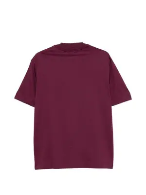 Emporio Armani Logo Cotton T-shirt - Red