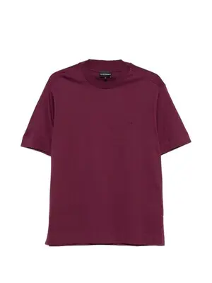 Emporio Armani Logo Cotton T-shirt - Red