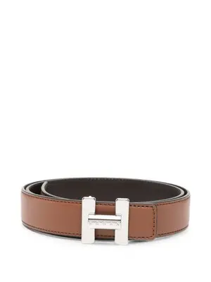 Hogan Leather Belt - Brown