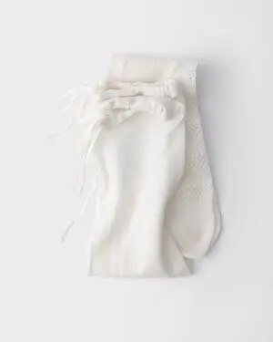 Prada Over-the-knee Cotton Socks