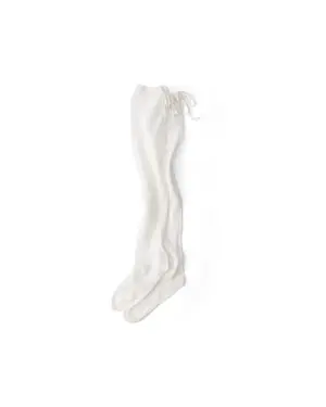 Prada Over-the-knee Cotton Socks - Neutral