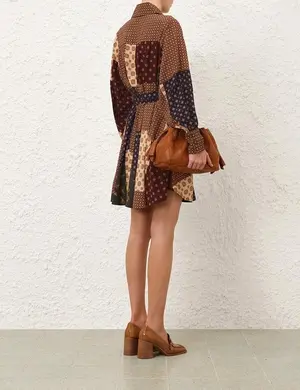Zimmermann Tuck Mini Dress