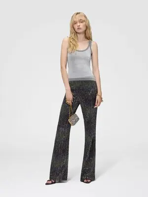 Missoni Sequin Flare Trousers - Multicoloured