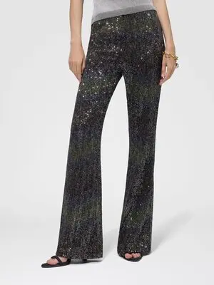 Missoni Sequin Flare Trousers - Multicoloured