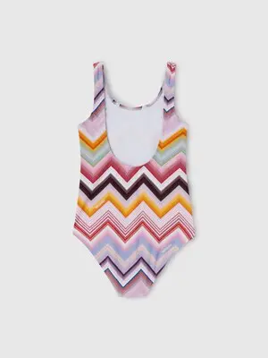 Missoni Stretch Nylon One-piece Swimsuit