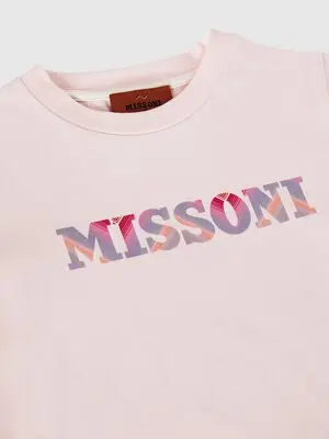 Missoni Short-sleeve Cotton Crewneck T-shirt