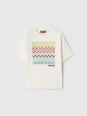 Missoni Short-sleeve Pure Cotton T-shirt