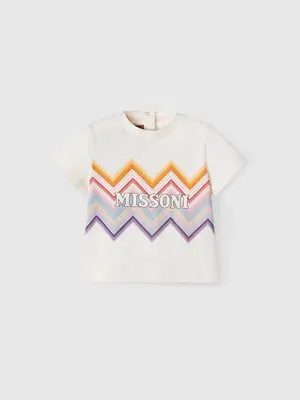 Missoni Cotton Crewneck T-shirt - White