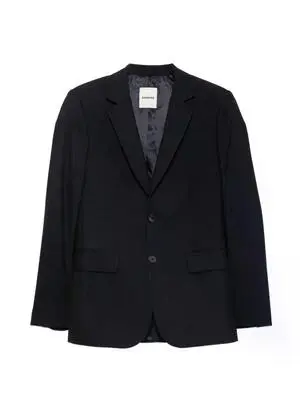 Sandro Notched-lapel Blazer - Blue