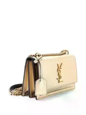 Saint Laurent Sunset Leather Small Crossbody Bag