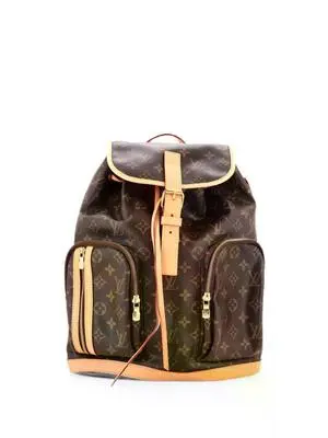 LOUIS VUITTON Bosphore Monogram Canvas Backpack - Brown