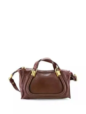 Chloé Paraty 24 Handbag Leather Small Satchel