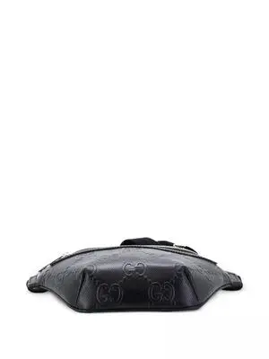 Gucci Gg Embossed Perforated Leather Small Belt Bag
