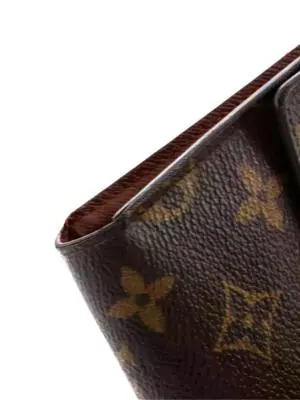 LOUIS VUITTON Porte Tresor Etui Papiers Wallet Monogram Canvas Small Wallets