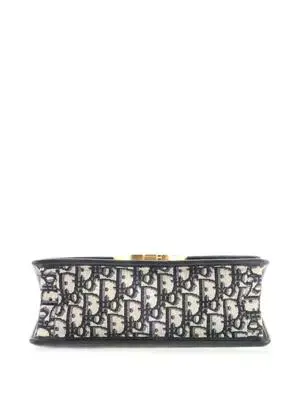 Dior 30 Montaigne Chain Flap Bag Oblique Canvas Shoulder Bag