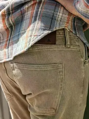 HIROSHI KATO Hammer Belt-loops Jeans - Neutrals
