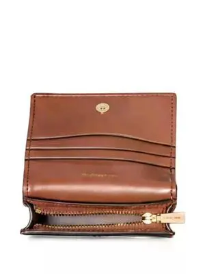 Michael Kors Small Hamilton Moderne Lock Leather Wallet