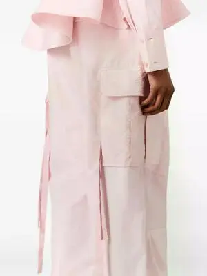 Stella McCartney Ribbon-trimmed Cargo Pants