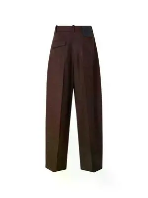 Pinko Pressed-crease Wide-leg Trousers