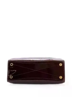 LOUIS VUITTON Virginia Handbag Monogram Vernis Pm Shoulder Bag - Brown