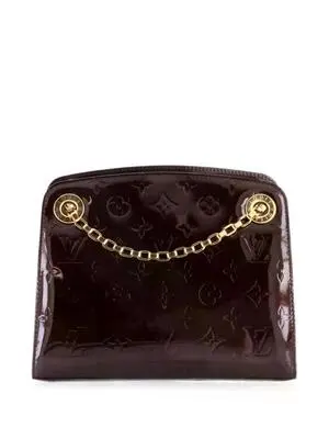 LOUIS VUITTON Virginia Handbag Monogram Vernis Pm Shoulder Bag