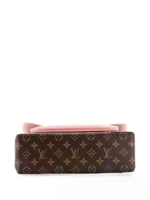 LOUIS VUITTON Marignan Handbag Monogram Canvas With Leather Shoulder Bag