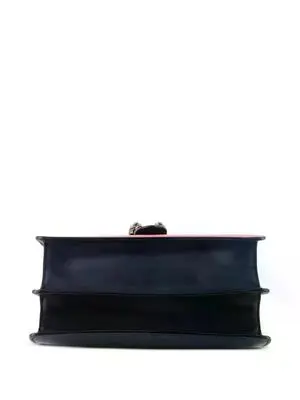 Gucci Dionysus Bamboo Top Handle Bag Colorblock Leather Medium Satchel