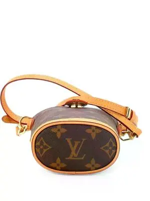 LOUIS VUITTON Monogram Canvas Fold Me Pouch Crossbody Bag - Brown