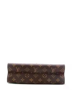 LOUIS VUITTON Victoire Monogram Canvas And Leather Shoulder Bag - Red