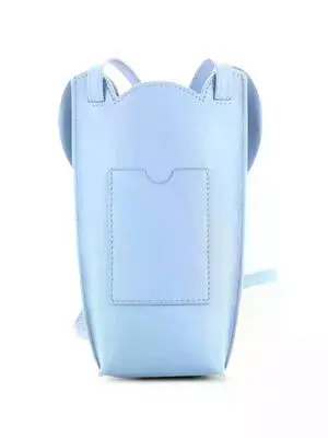 Loewe Elephant Pocket Leather Crossbody Bag - Blue