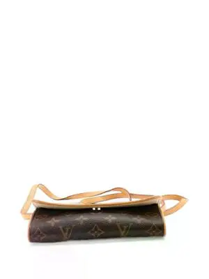 LOUIS VUITTON Twin Handbag Monogram Canvas Pm Crossbody Bag - Brown