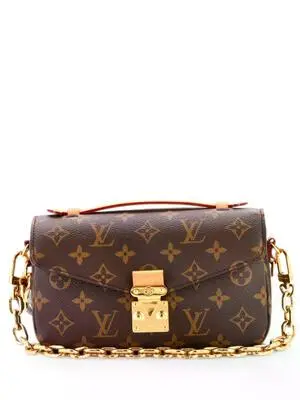 LOUIS VUITTON Pochette Metis Monogram Canvas East West Crossbody Bag - Brown