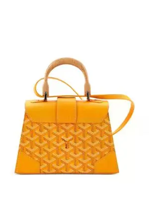 Goyard Structured Saigon Top Handle Bag - Yellow