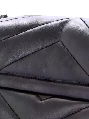 Saint Laurent Loulou Matelassé Chevron Leather Shoulder Bag