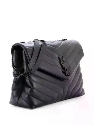 Saint Laurent Loulou Matelasse Chevron Leather Medium Shoulder Bag
