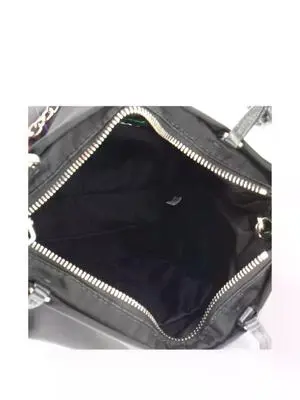 Prada Frankenstein Flat Printed Tessuto Mini Tote Bag