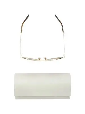 Burberry Metal Check Pilot Sunglasses