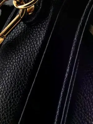 LOUIS VUITTON Pochette Metis Monogram Empreinte Giant Crossbody Bag - Black
