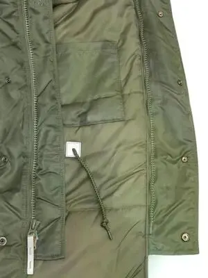 Alpha Industries Hooded Stud-embellished Jacket