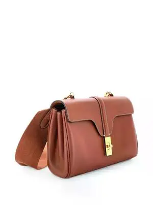 Celine Soft 16 Bag Smooth Calfskin Shoulder Bag - Brown