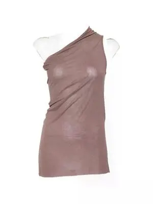 Rick Owens One-shoulder Draped Top - Neutrals