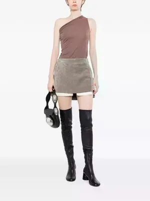 Rick Owens One-shoulder Draped Top