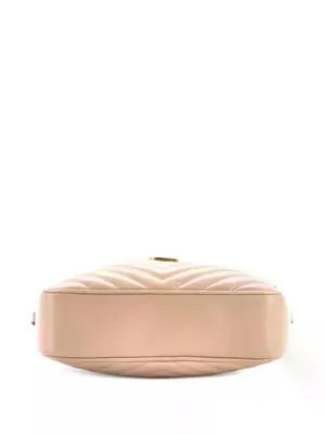 Saint Laurent Saint Laurent Lou Camera Bag Matelassé Chevron Leather Small Crossbody Bag Neutrals