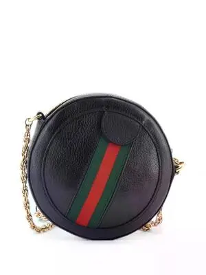 Gucci Ophidia Round Shoulder Bag Leather Mini Crossbody Bag